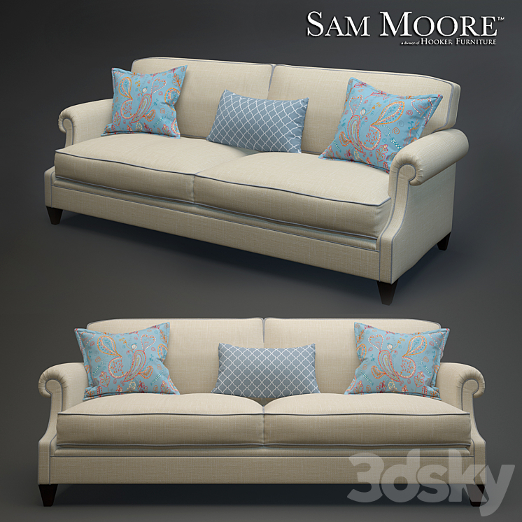 Sofa Caraleen by Sam Moore - Sofa - 3D model