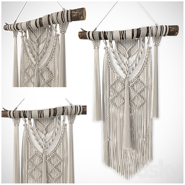 Macrame - Other decorative objects - 3D model