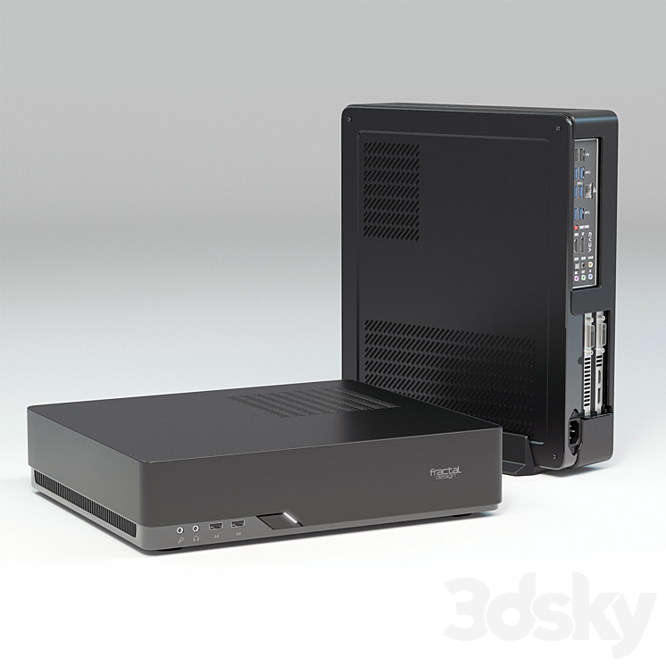 Fracal Design Node 202 - PC & other electronics - 3D model