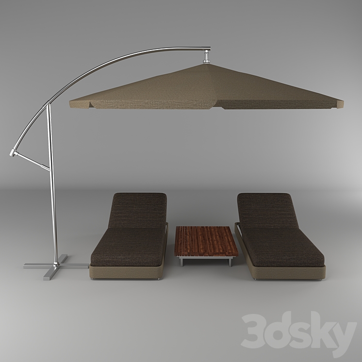 Pool Bench - Other - 3D model
