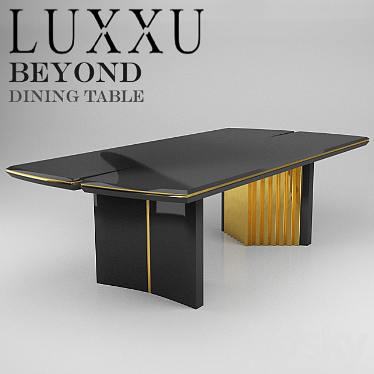 LUXXU beyond dining table - Table - 3D model