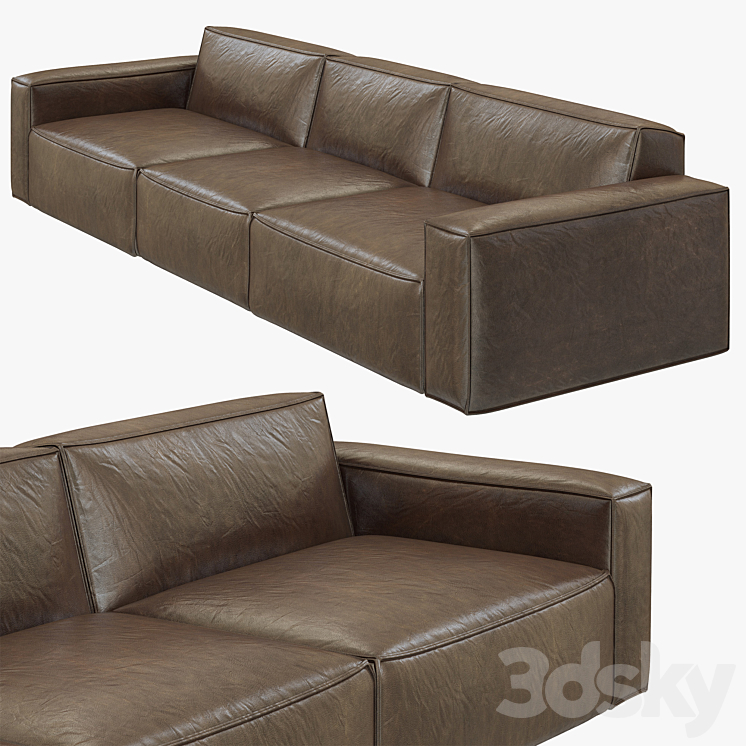 RH Modern Como Modular Sofa - Sofa - 3D model