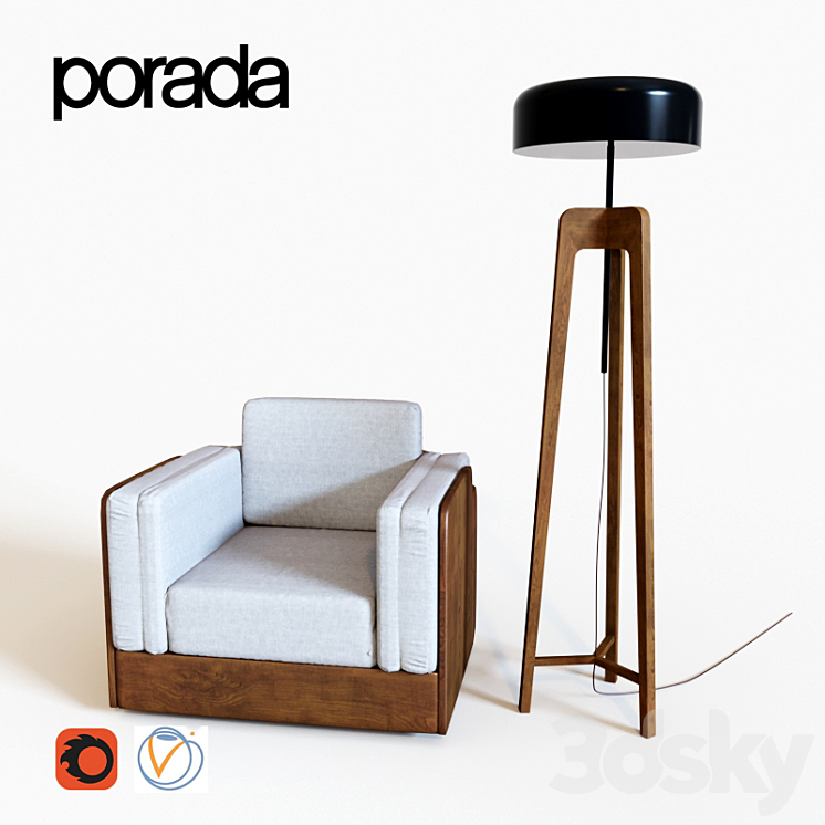 porada-pileo Floor Lamp - Other - 3D model