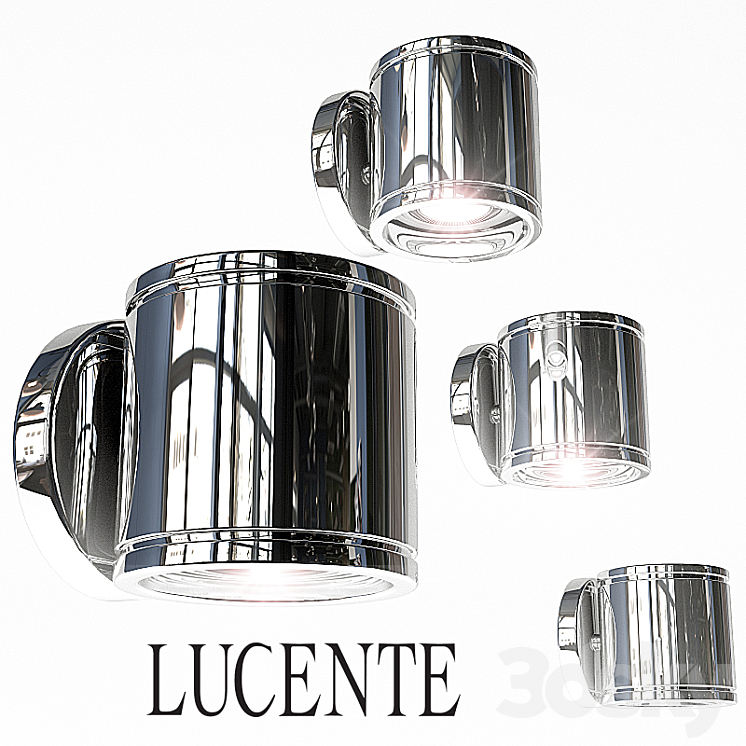 Lucente Float - Wall light - 3D model