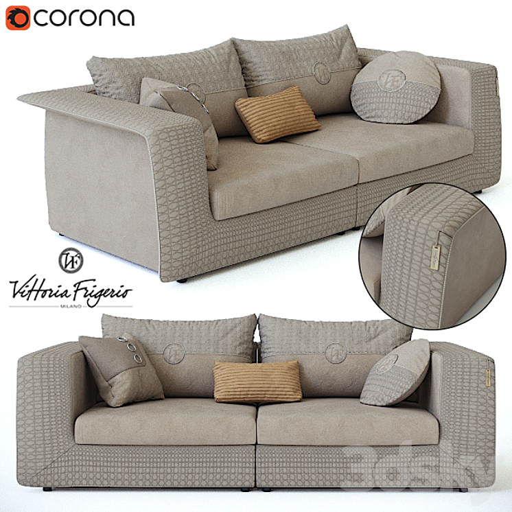 Sofa Vittoriafrigerio Appiani - Sofa - 3D model