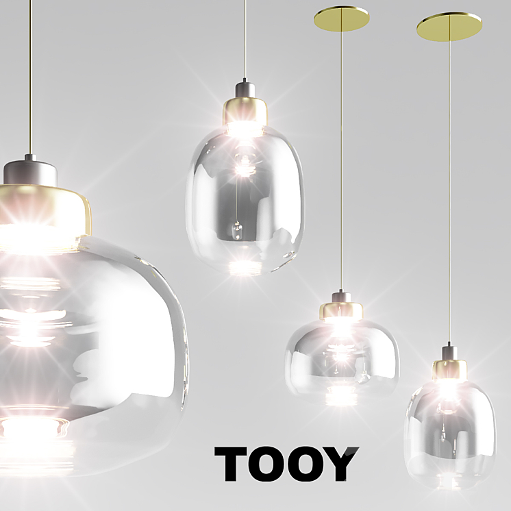 Tooy Legier - Pendant light - 3D model