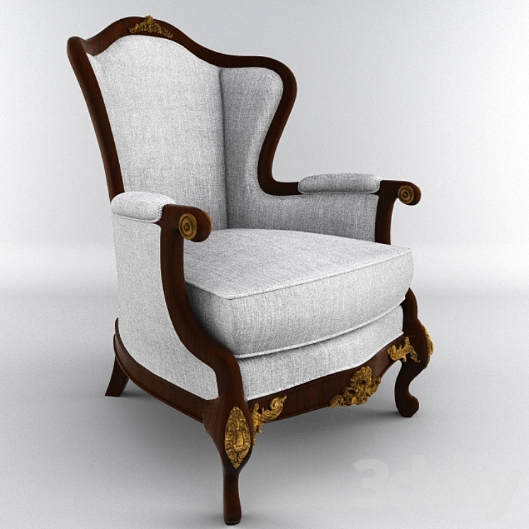 classic armchair - Arm chair - 3D model