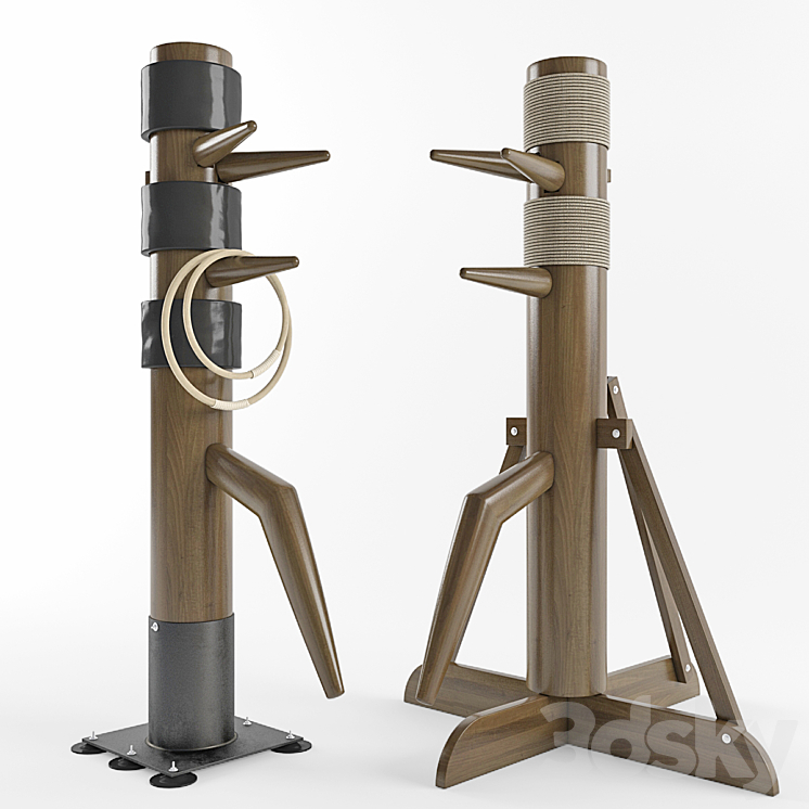 makiwara set - Sports - 3D model