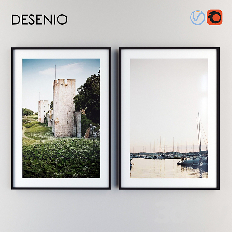 Double Posters Vol.7 - Frame - 3D model