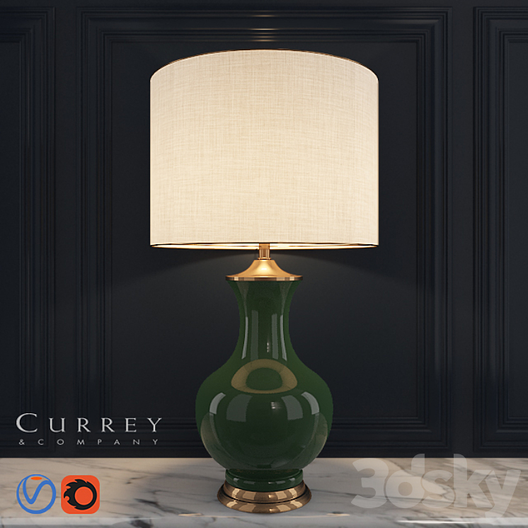 LILOU - Table lamp - 3D model