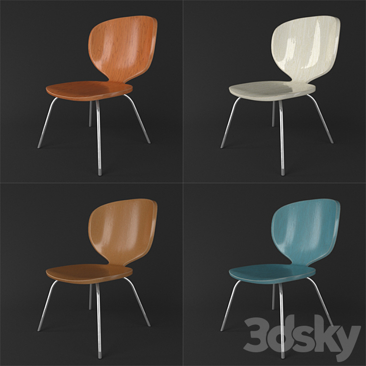 Chair cafe - Chair - 3D model