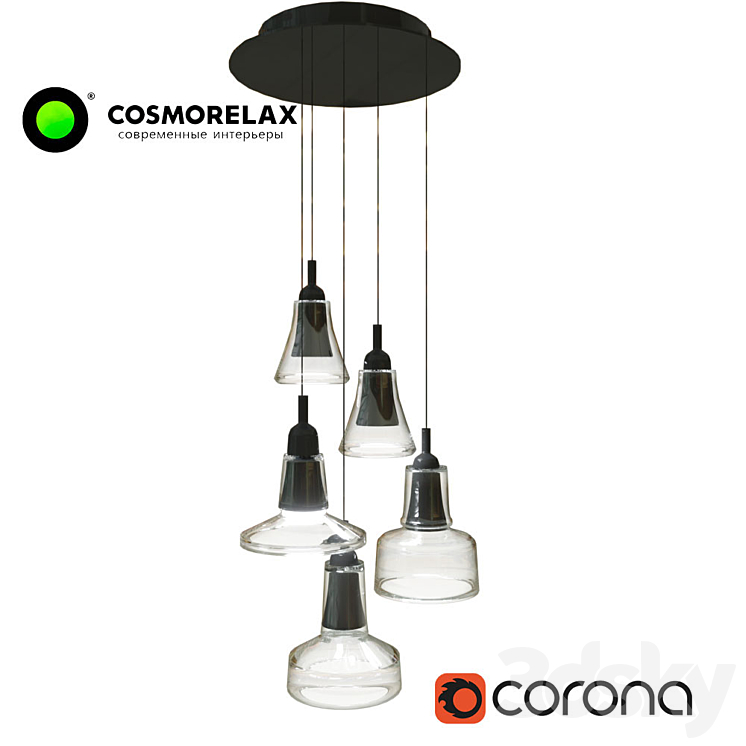 Shadows - Pendant light - 3D model