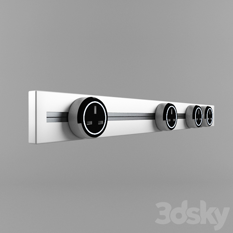 Flexible Power outlet System - Miscellaneous - 3D model