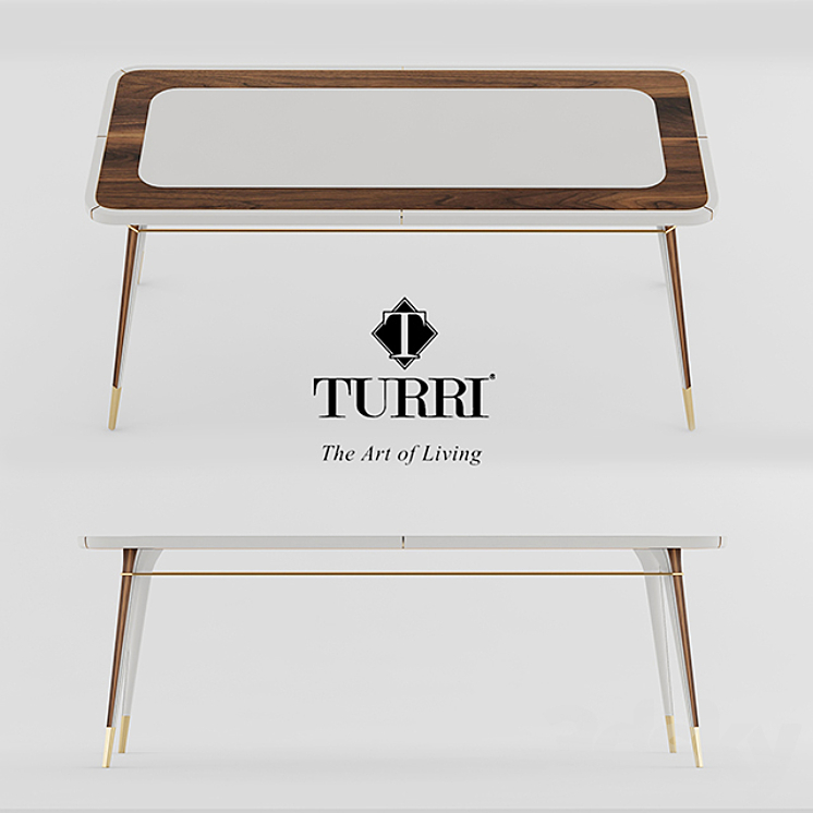 Turri Table - Table - 3D model