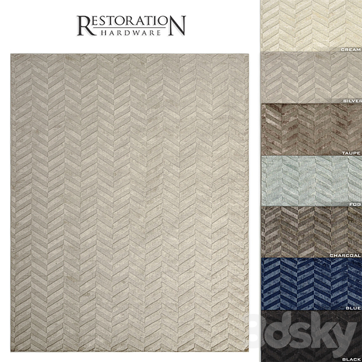 Galon Rug RH - Carpets - 3D model