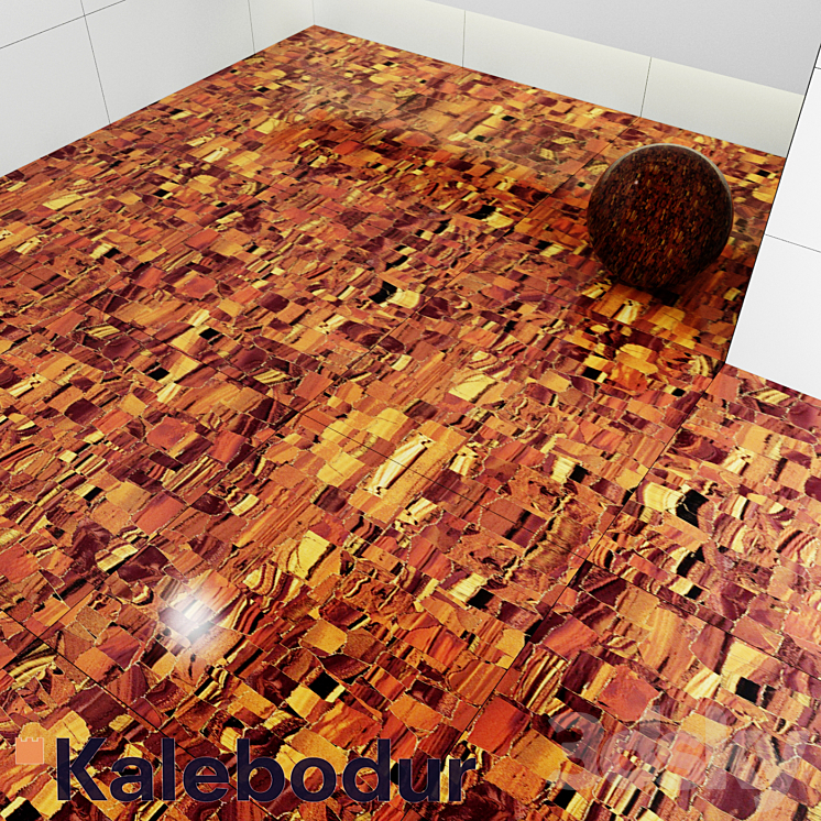 KALEBODUR OCCHIO DI TIGRE - Tile - 3D model