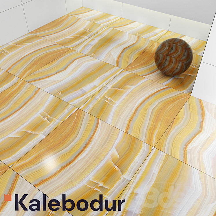 KALEBODUR SUNRISE - Tile - 3D model