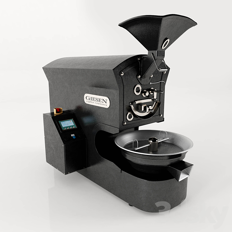 Giesen coffee roaster - Kitchen appliance - 3D model