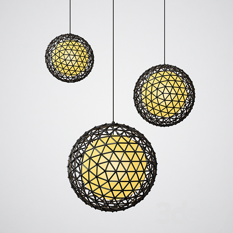 ROUND PENDANT LAMP - Pendant light - 3D model