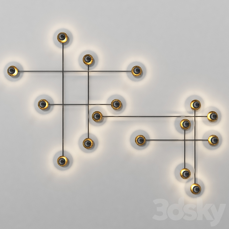 Dimore studio - Lampada 064 - Wall light - 3D model