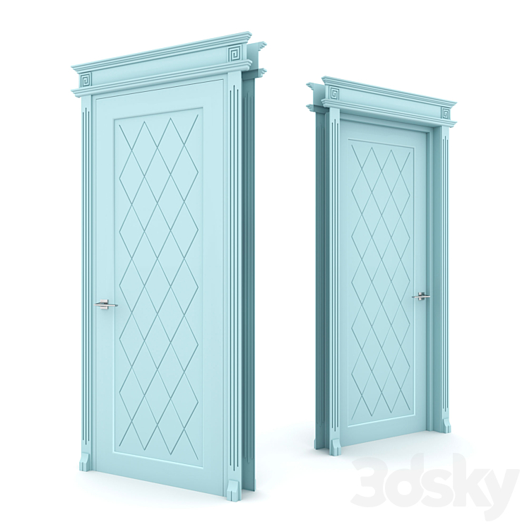 Door Neo Classic - Doors - 3D model