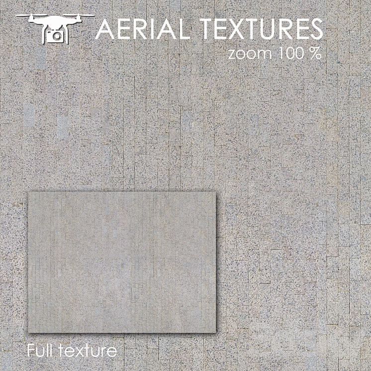 Aerial texture 5 - Stone - 3D model