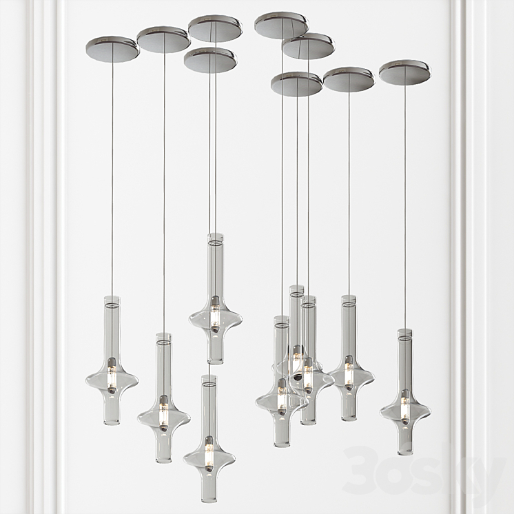 Wonder Suspension Lamp by Penta - Pendant light - 3D model