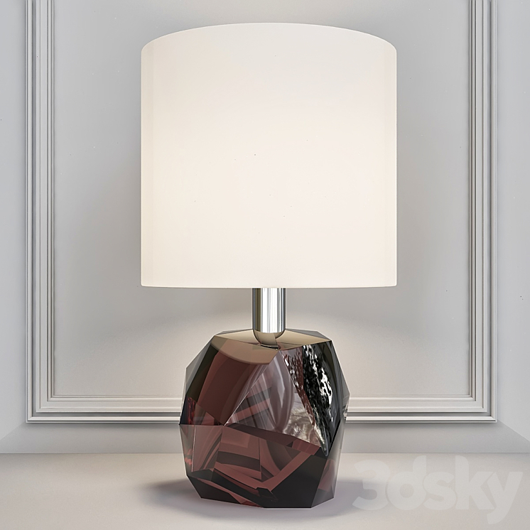 Baker Gemstone Small Table Lamp - Table lamp - 3D model