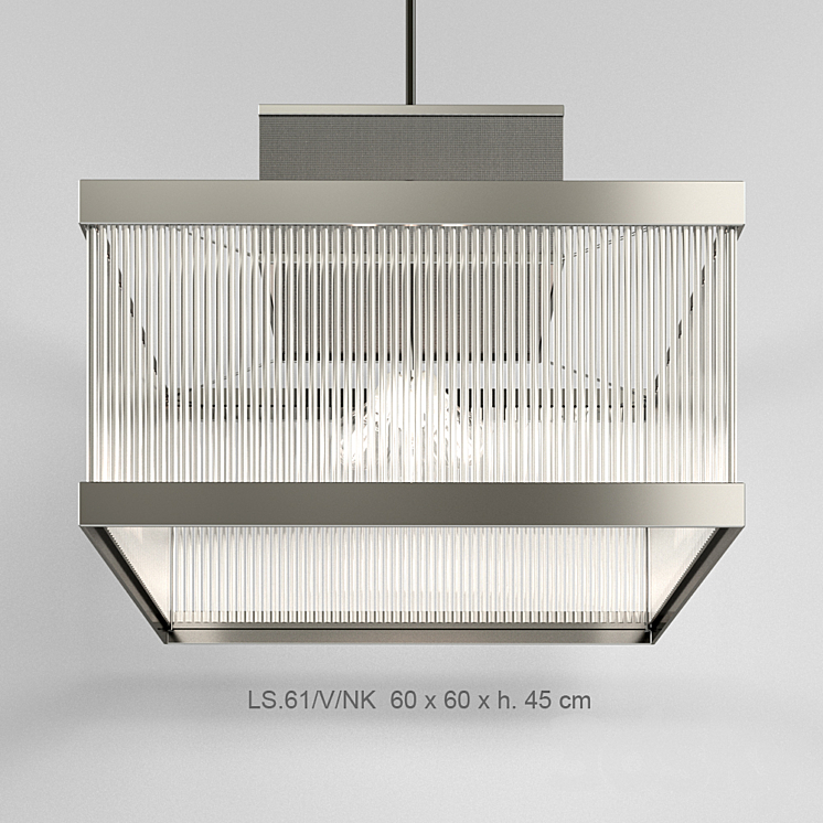 Lorenzon Chandelier TIFFANY - Pendant light - 3D model
