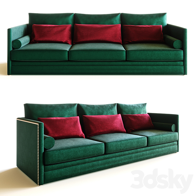 Sofa - Channel. Laskasas - Sofa - 3D model