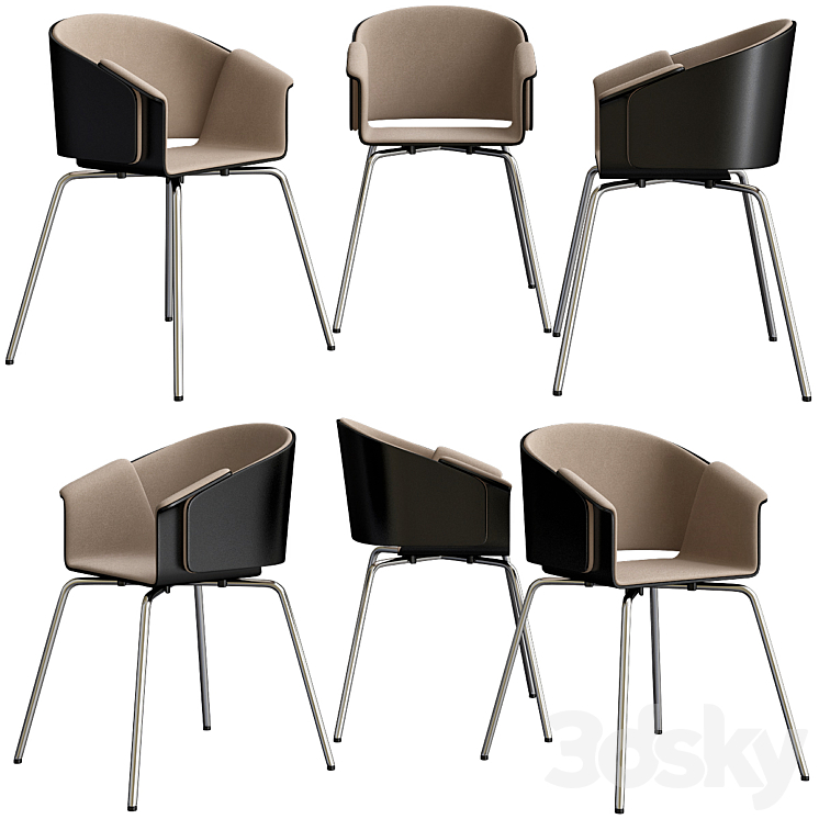 Bene rondo - Chair - 3D model