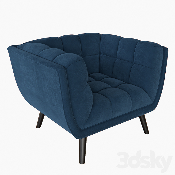 STUDIO - Arm chair - 3D model