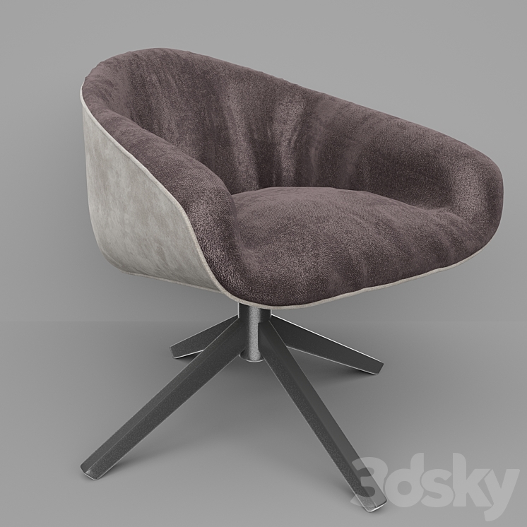 Tabano Arm Chair - Arm chair - 3D model