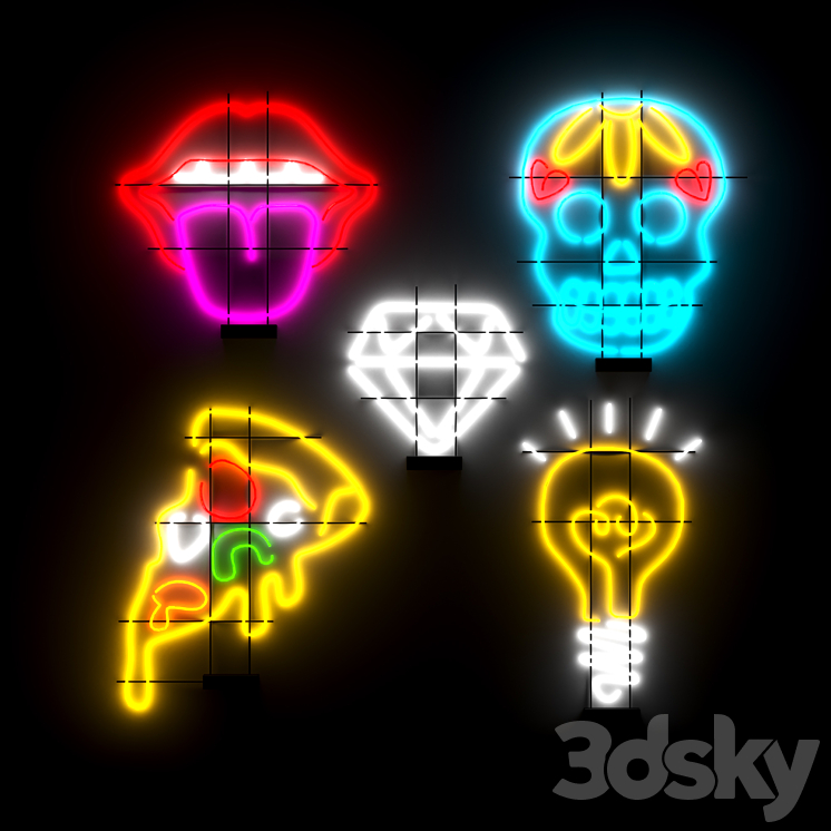 Neon 5 - Neon - 3D model