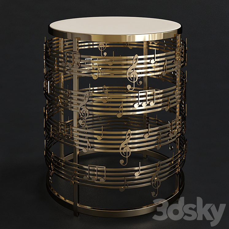 SYMPHONY Side Table - Table - 3D model