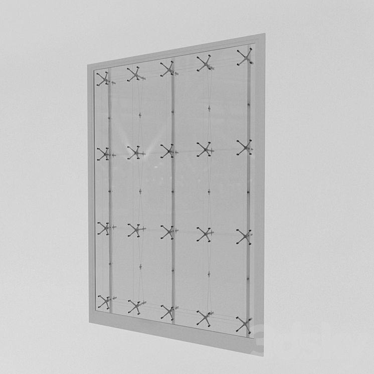 Spider glass - Windows - 3D model