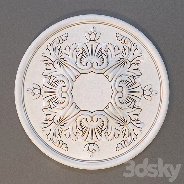 Europlast 1.56.030 - Decorative plaster - 3D model