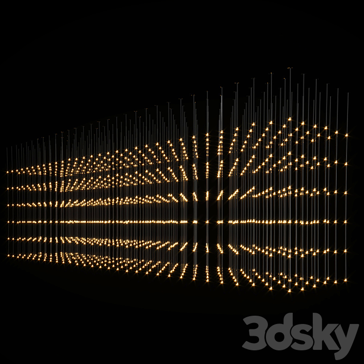 chandelier - Pendant light - 3D model