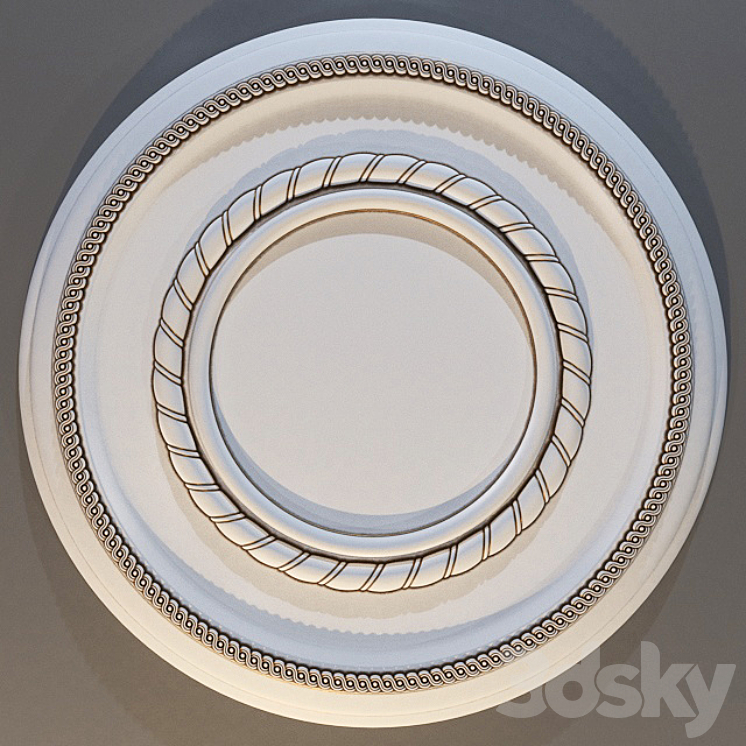 Socket: Europlast 1.56.004 - Decorative plaster - 3D model