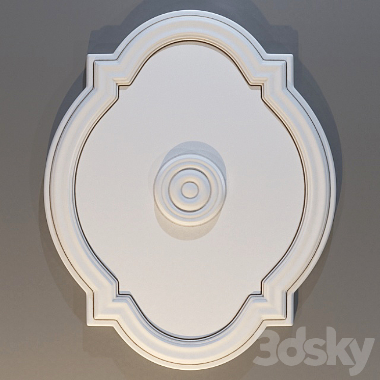 Socket: Europlast 1.56.008 - Decorative plaster - 3D model