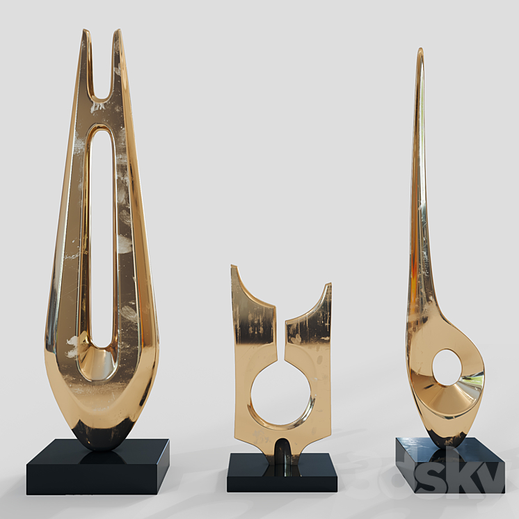 DENIS MITCHELL SCULPTURE SET 2 - Sculpture - 3D model