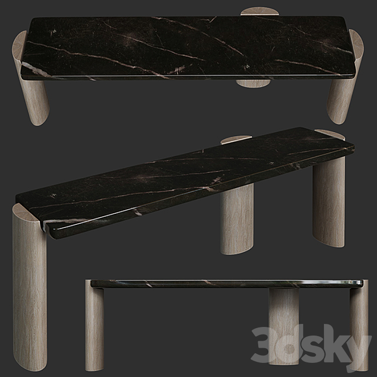 LOB Low Console - Console - 3D model
