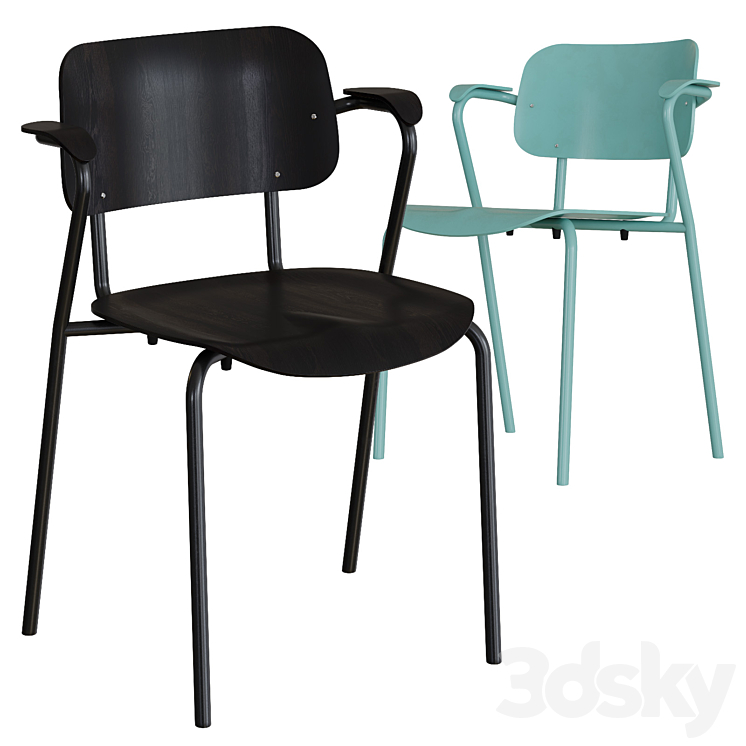 Artek Lukki Chair - Chair - 3D model