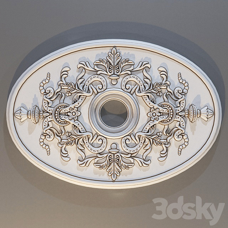 Socket: Europlast 1.56.041 - Decorative plaster - 3D model