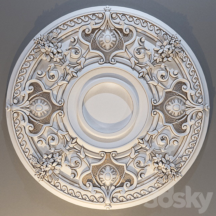 Socket: Europlast 1.56.040 - Decorative plaster - 3D model