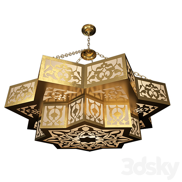 Moroccan light - Pendant light - 3D model