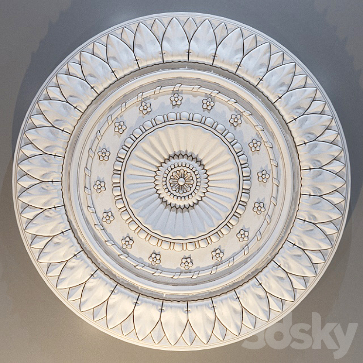 Socket: Europlast 1.56.028 - Decorative plaster - 3D model