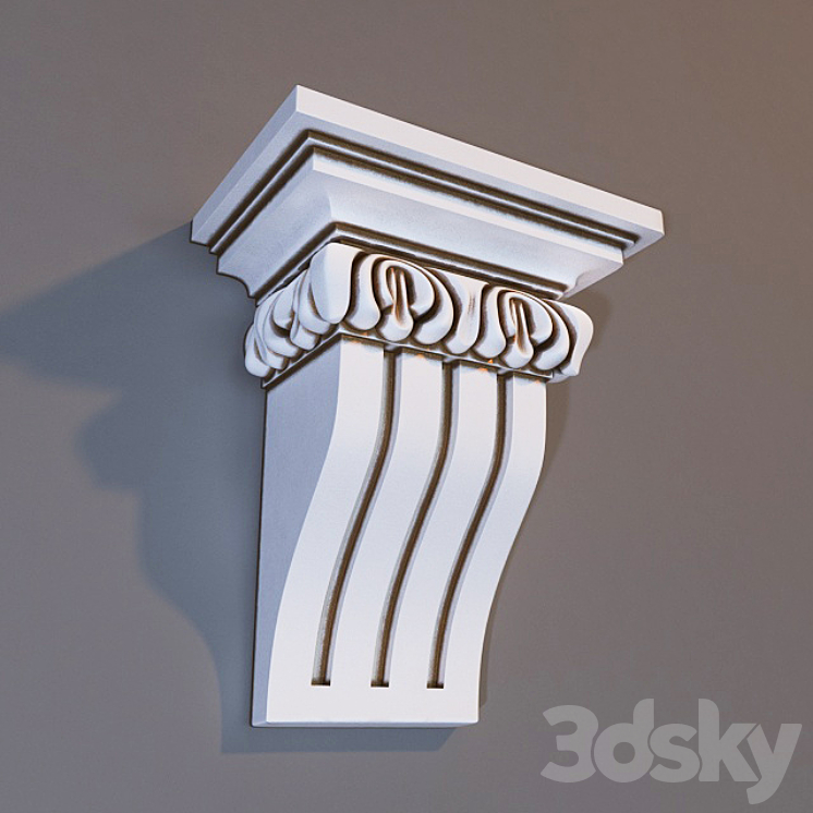 Bracket: Europlast 1.19.009 - Decorative plaster - 3D model
