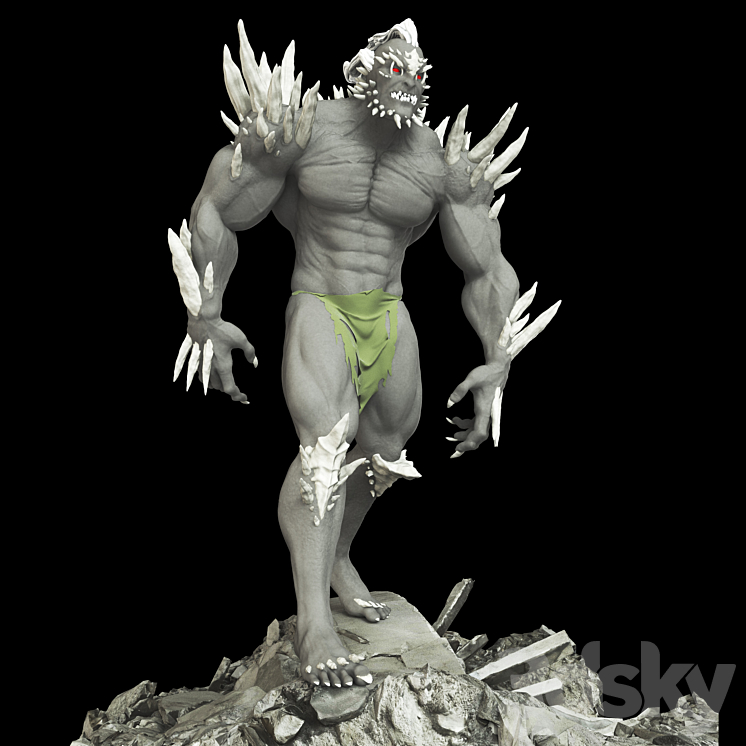 Doomsday - Creature - 3D model