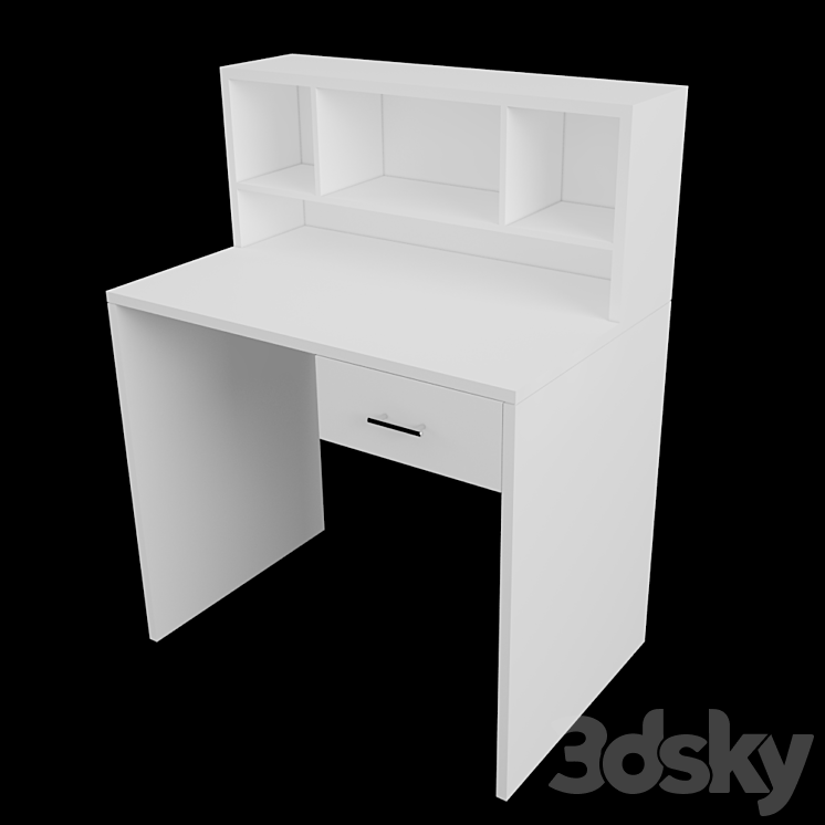 Study Table - Table - 3D model